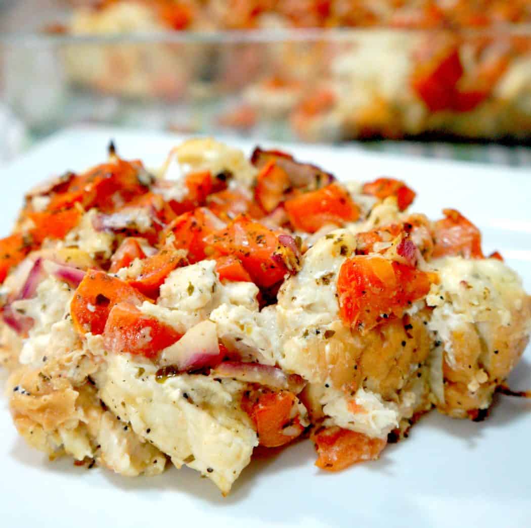 Chicken Bruschetta Casserole - THIS IS NOT DIET FOOD