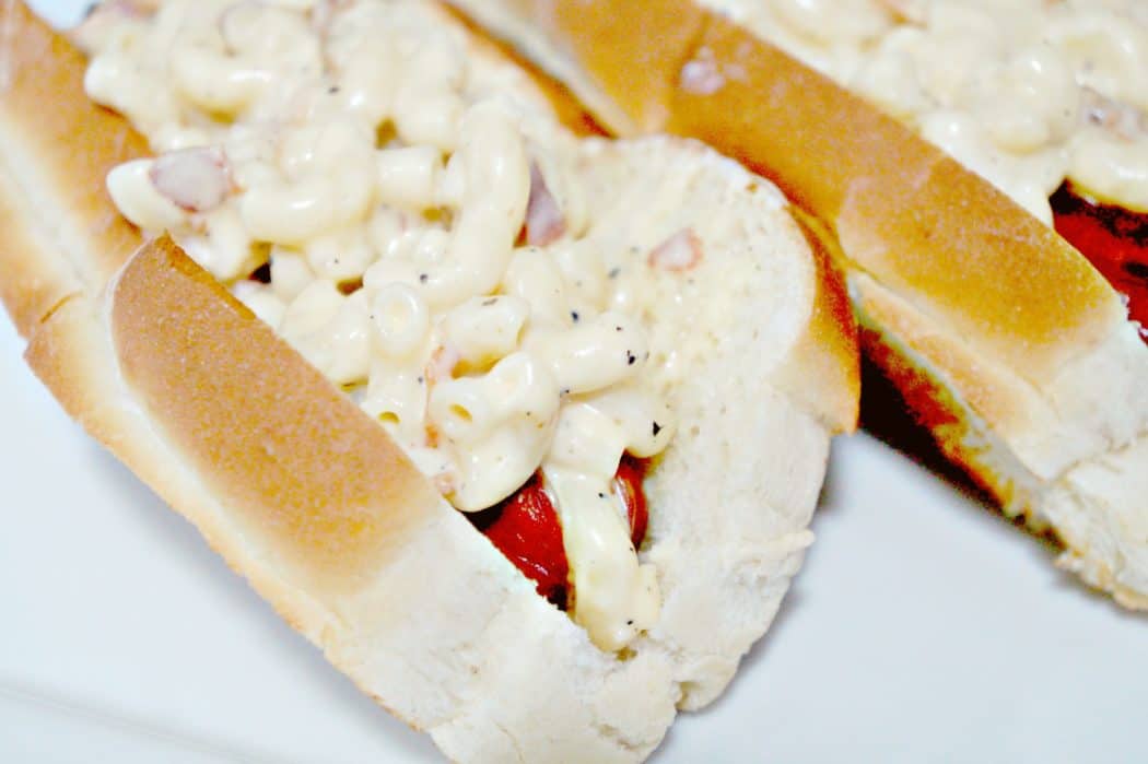 Bacon Mac 'N' Cheese Dogs - THIS IS NOT DIET FOOD