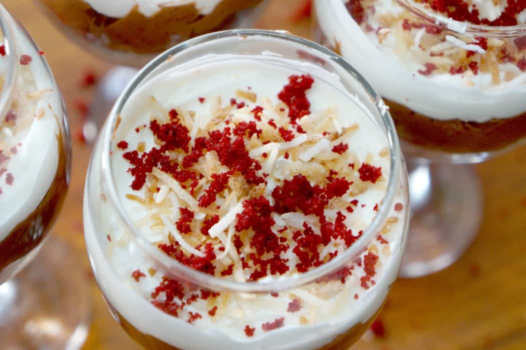 Red Velvet Parfaits - THIS IS NOT DIET FOOD