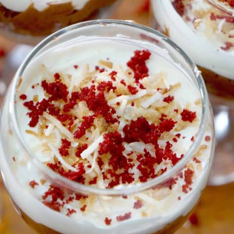 Red Velvet Parfaits - THIS IS NOT DIET FOOD