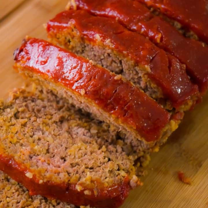 Meatloaf with Oatmeal - THIS IS NOT DIET FOOD