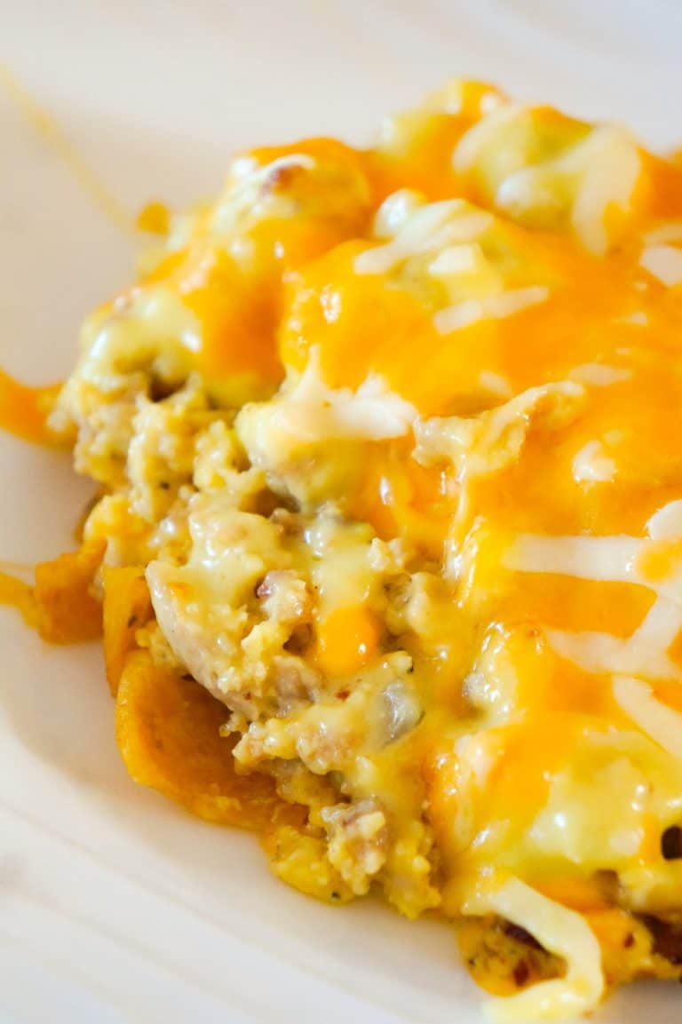 Breakfast Frito Pie - THIS IS NOT DIET FOOD