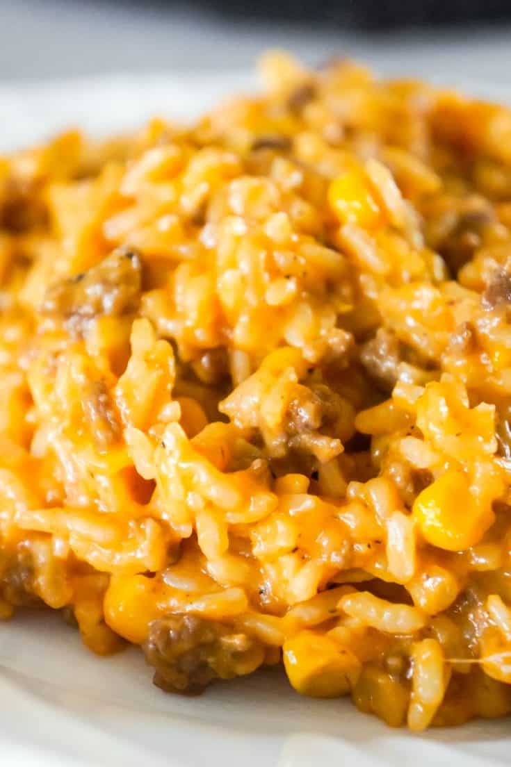 Instant Pot Cheesy Ground Beef and Rice - THIS IS NOT DIET FOOD Instant Pot Cheesy Ground Beef and Rice - THIS IS NOT DIET FOOD