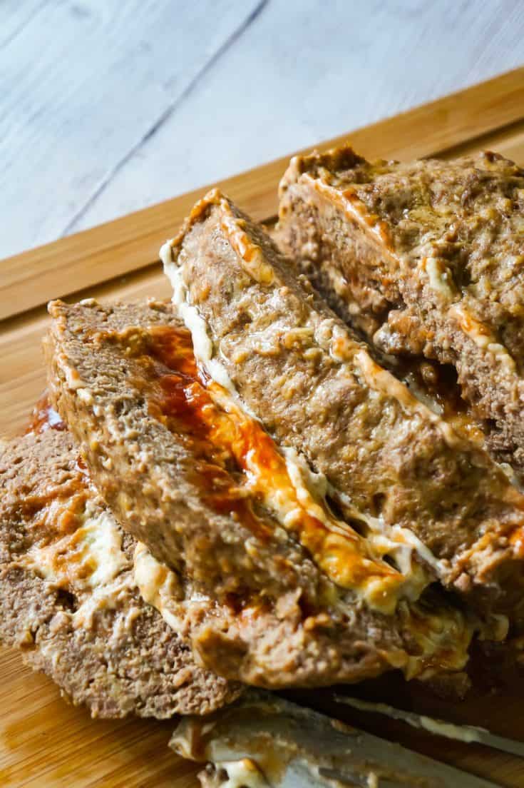 Instant Pot Cream Cheese Stuffed Meatloaf and Mashed Potatoes - THIS IS ...
