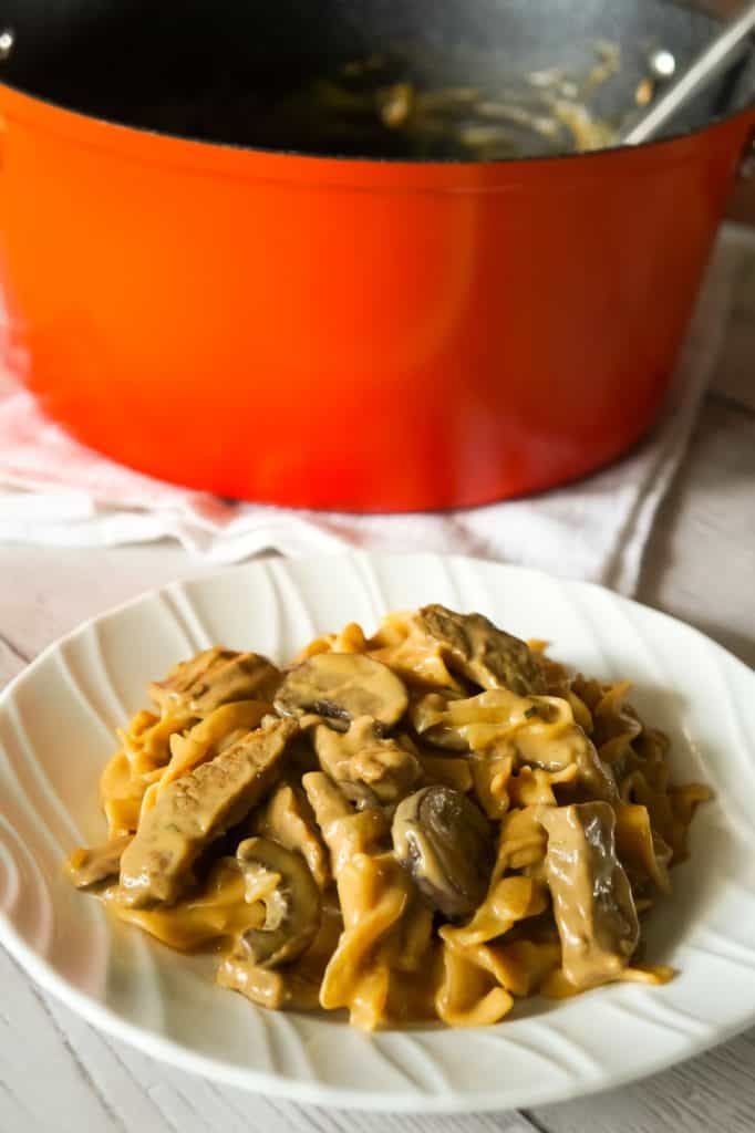 Easy Beef Stroganoff - THIS IS NOT DIET FOOD