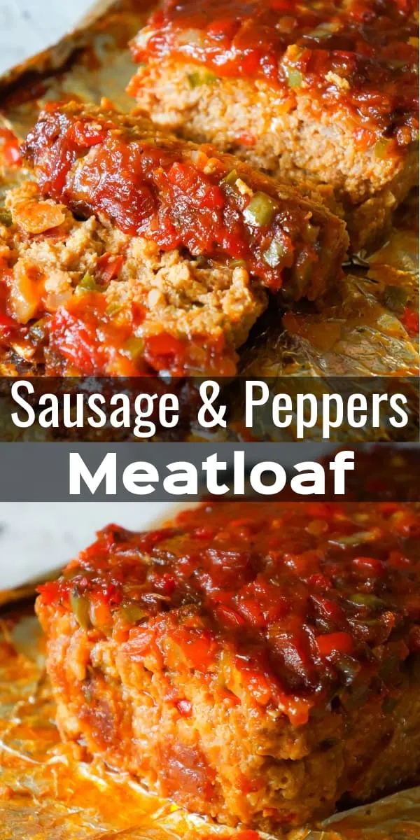 Sausage and Peppers Meatloaf - THIS IS NOT DIET FOOD