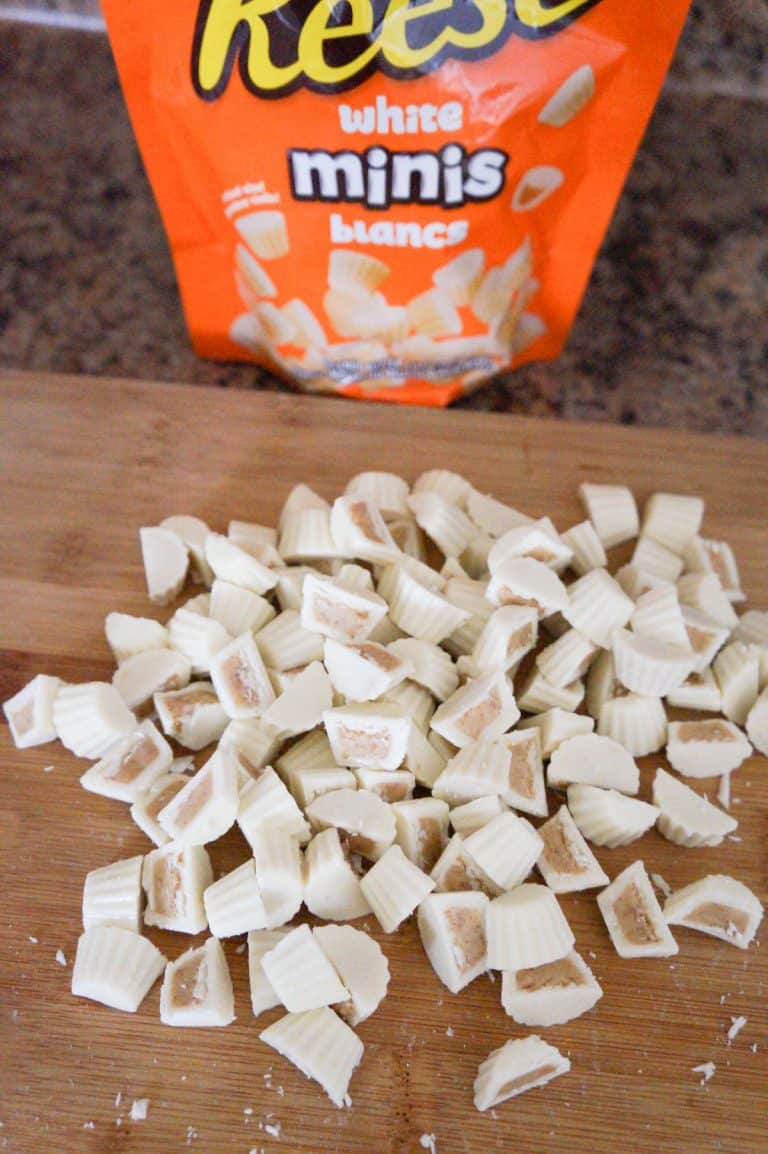 Fritos White Chocolate Peanut Butter Cup Bark - THIS IS NOT DIET FOOD