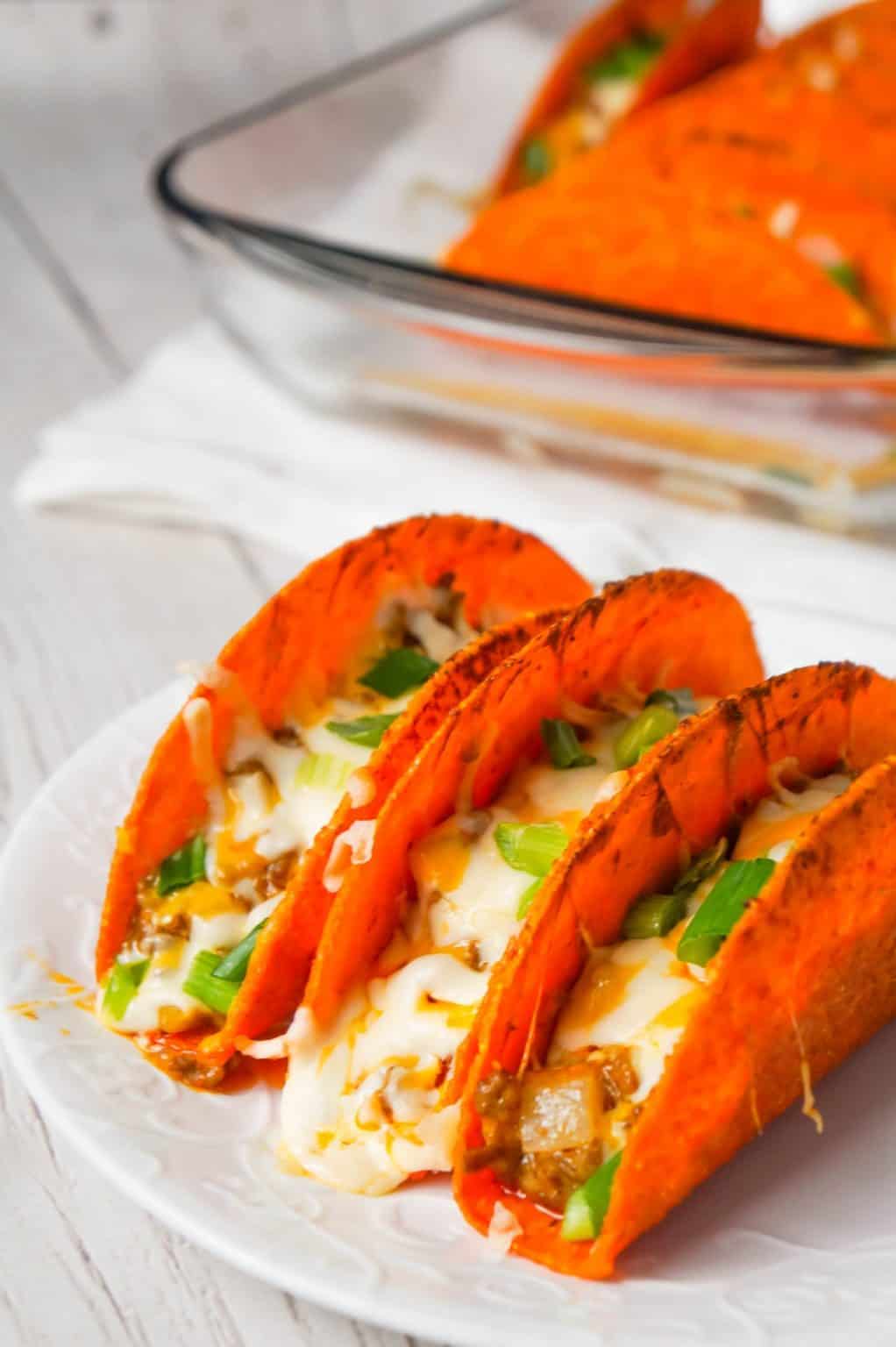 Spaghetti Tacos - THIS IS NOT DIET FOOD