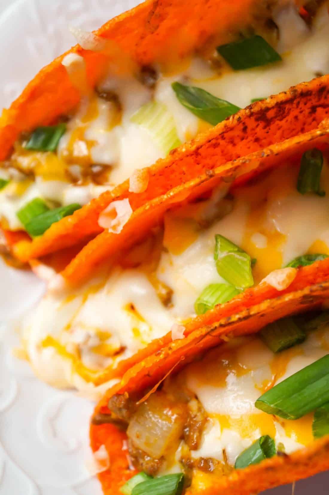 Extra Cheesy Baked Beef Tacos - THIS IS NOT DIET FOOD