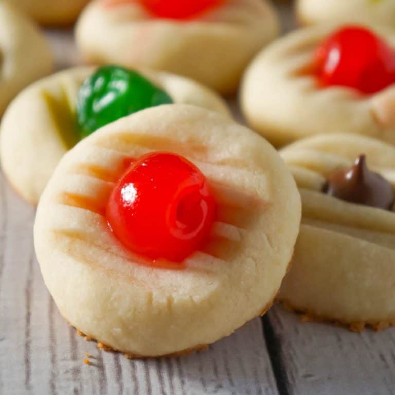 Whipped Christmas Shortbread Cookies - THIS IS NOT DIET FOOD