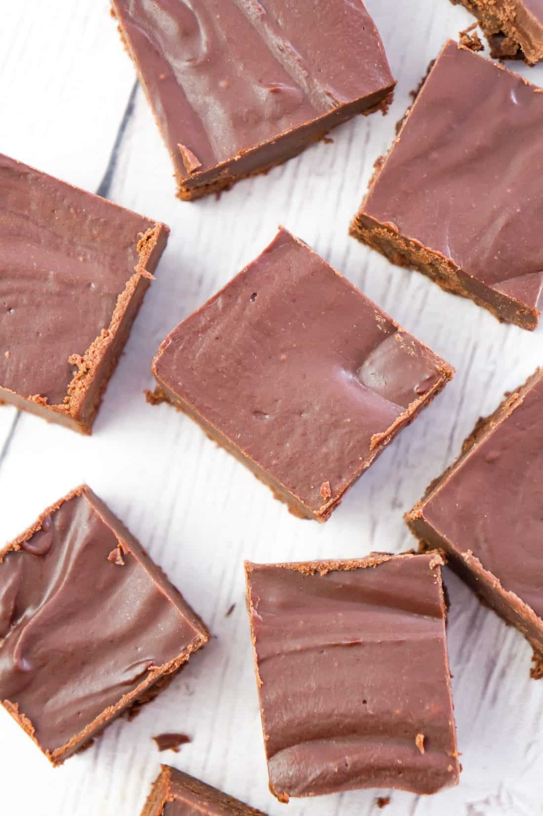 Easy Chocolate Fudge - THIS IS NOT DIET FOOD