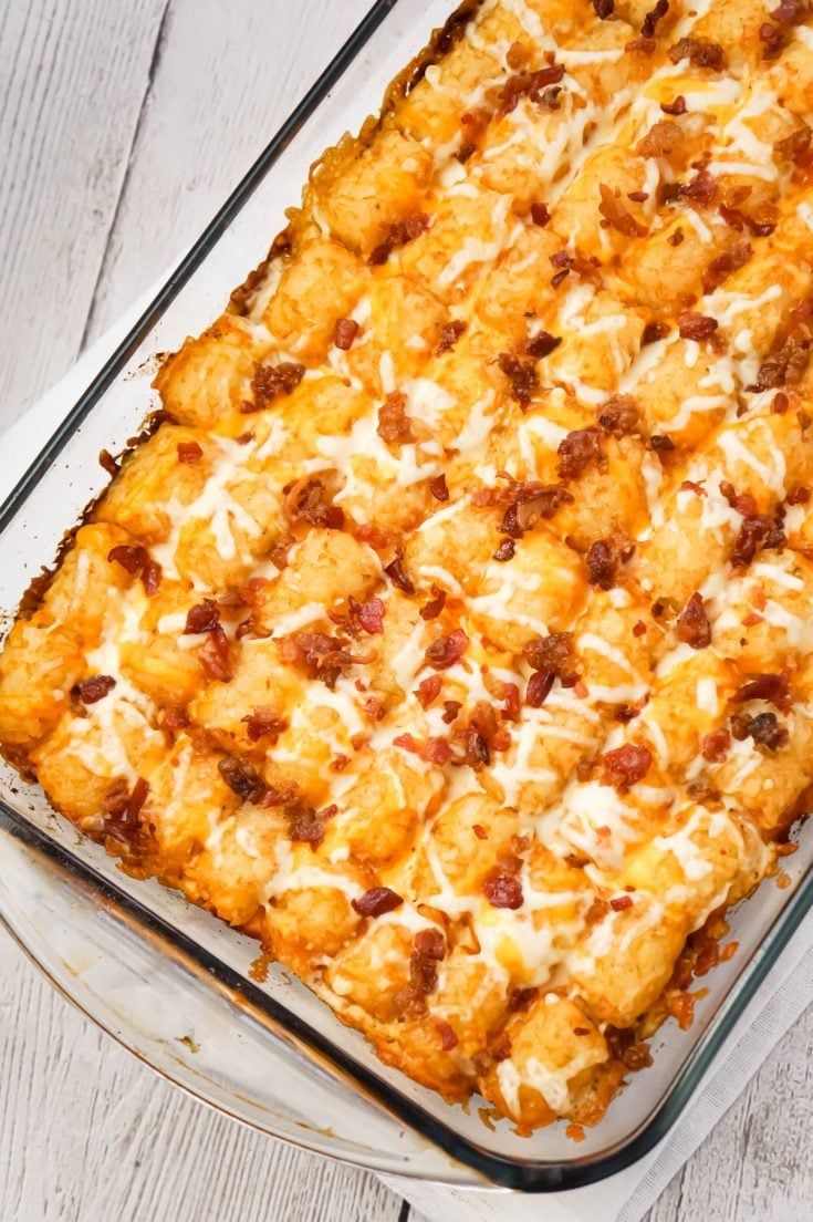 Bacon Cheeseburger Tater Tot Casserole This Is Not Diet Food