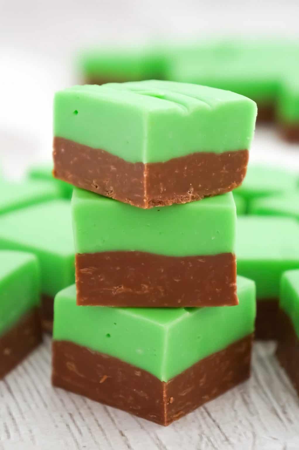 Mint Chocolate Fudge - THIS IS NOT DIET FOOD