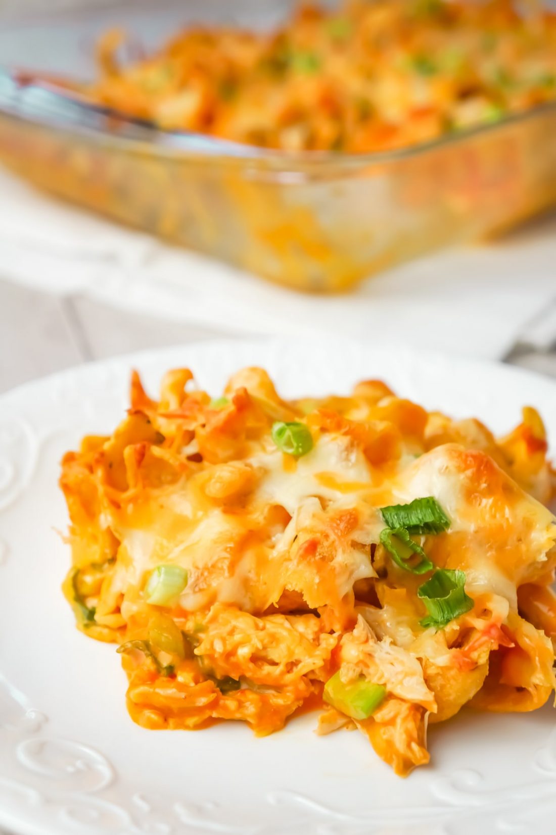 Buffalo Chicken Frito Pie - THIS IS NOT DIET FOOD