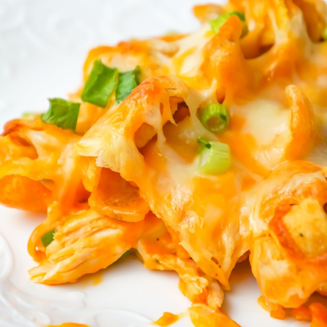 Buffalo Chicken Frito Pie - This is Not Diet Food