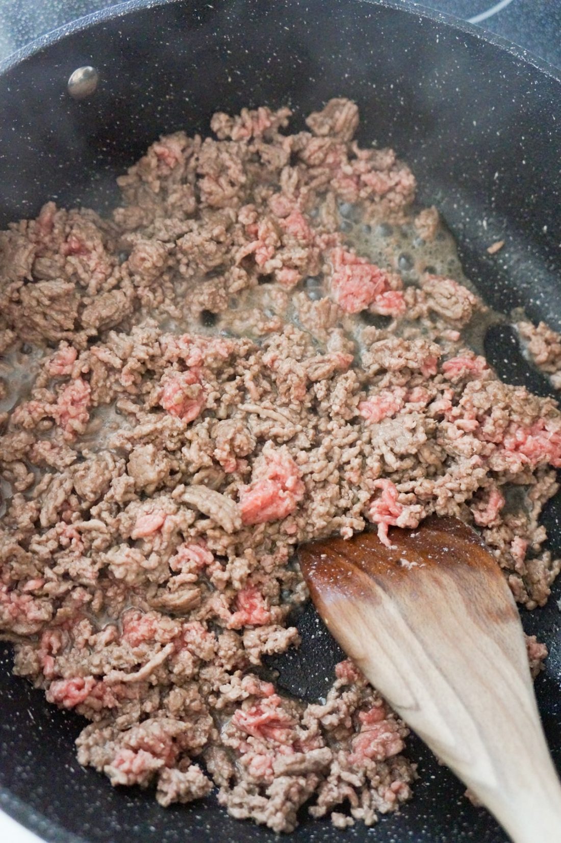 Cheesy Tomato Ground Beef and Rice - THIS IS NOT DIET FOOD