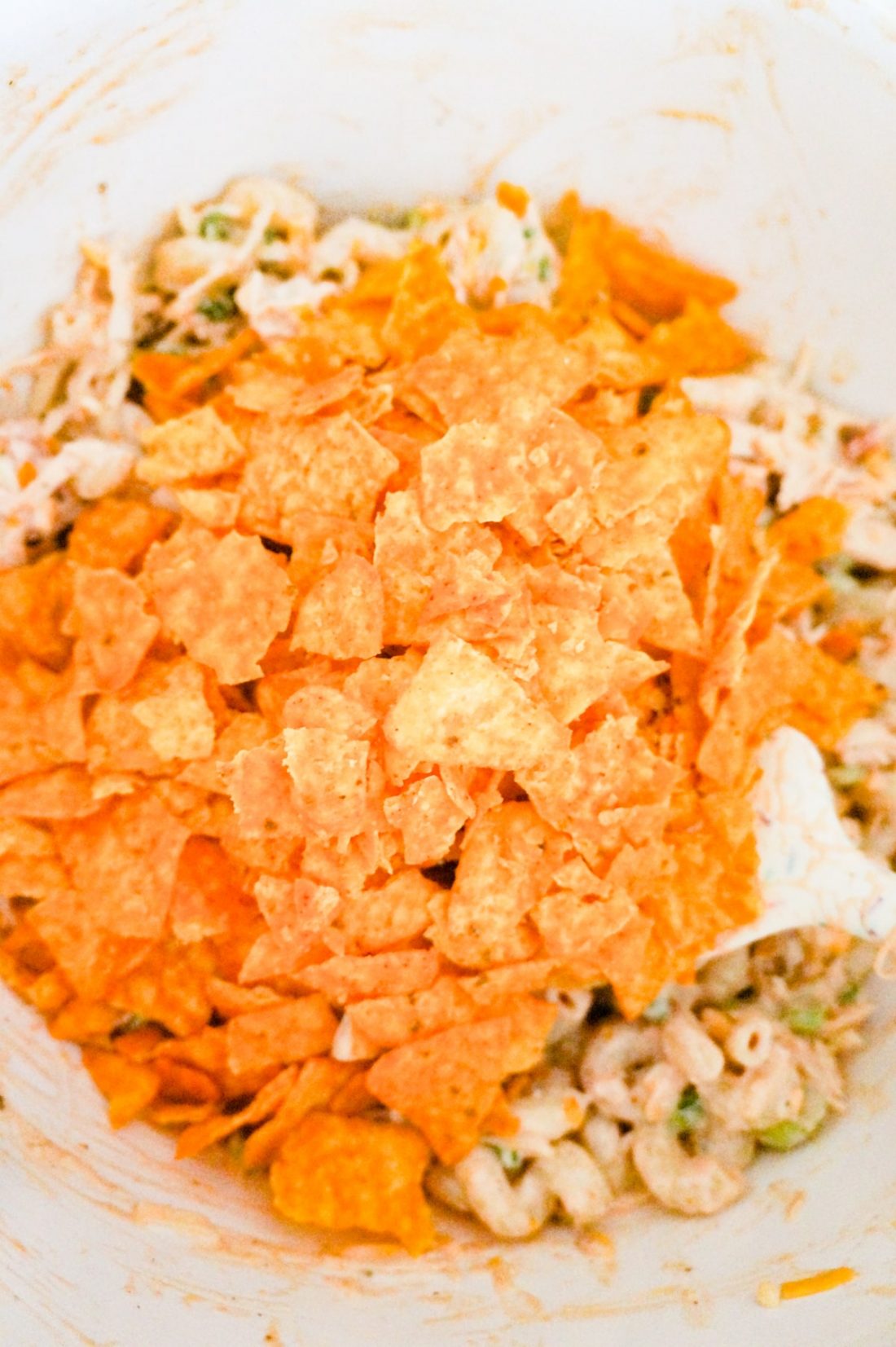 Doritos Chicken Pasta Salad - THIS IS NOT DIET FOOD