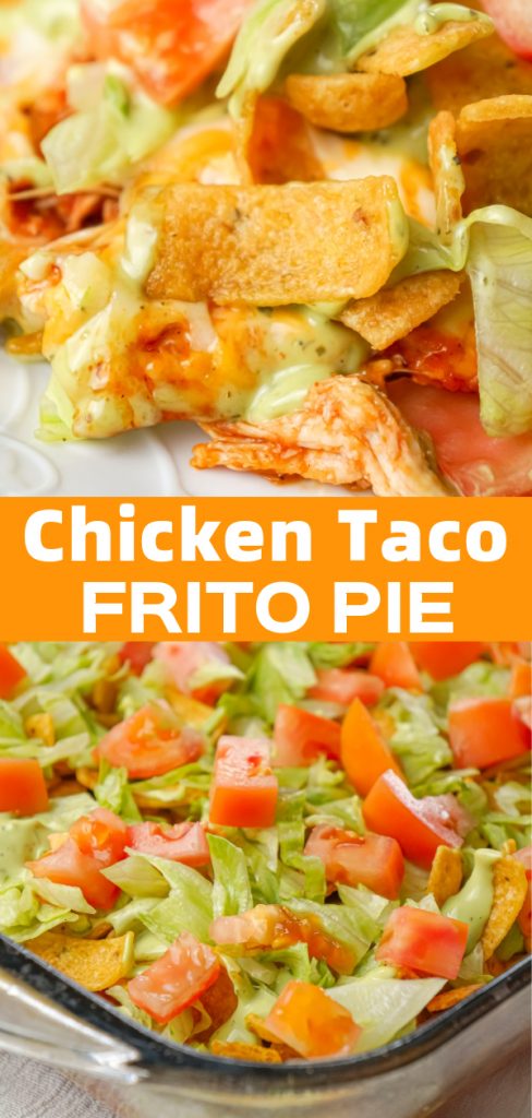 Chicken Taco Frito Pie - THIS IS NOT DIET FOOD