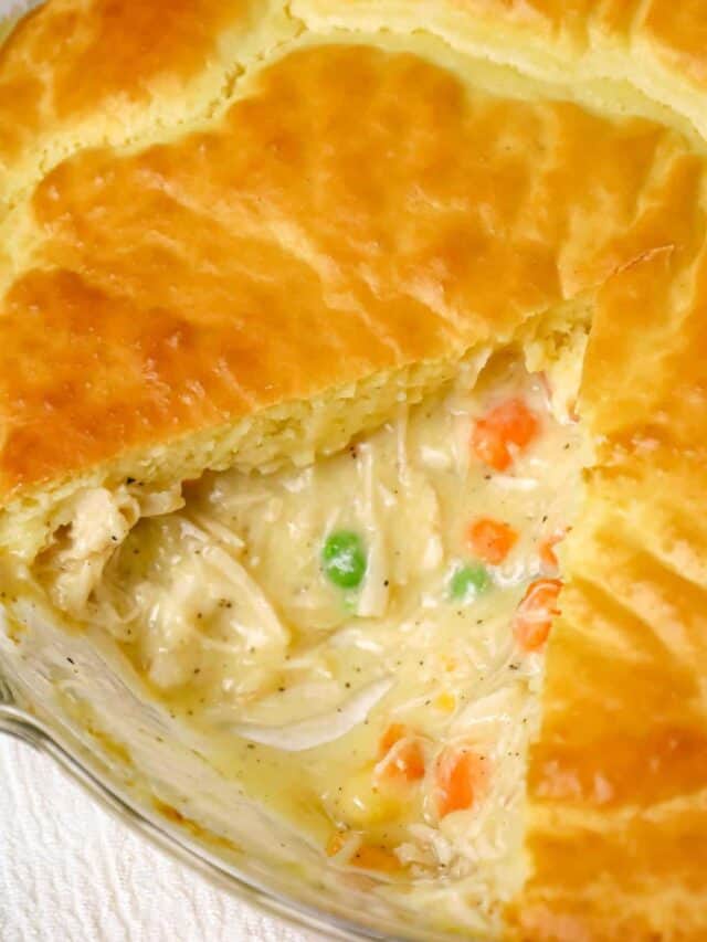 How to Make Chicken Pot Pie with Bisquick - THIS IS NOT DIET FOOD
