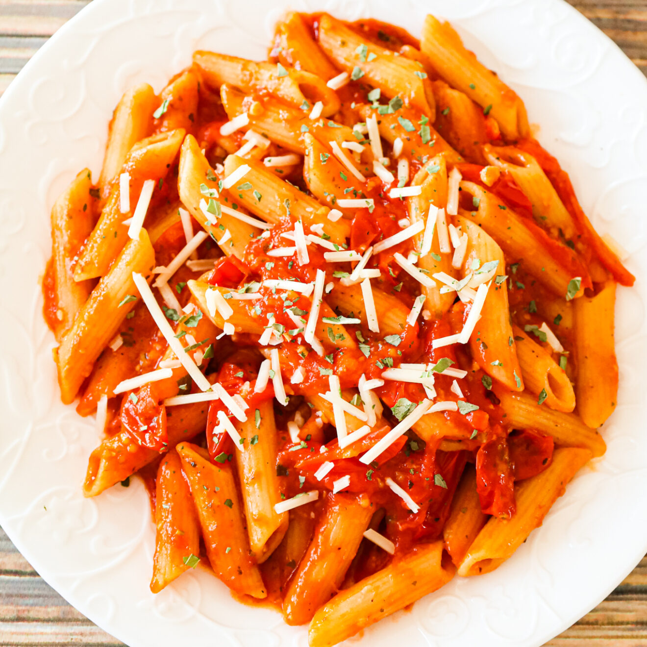 Penne Pomodoro - This is Not Diet Food