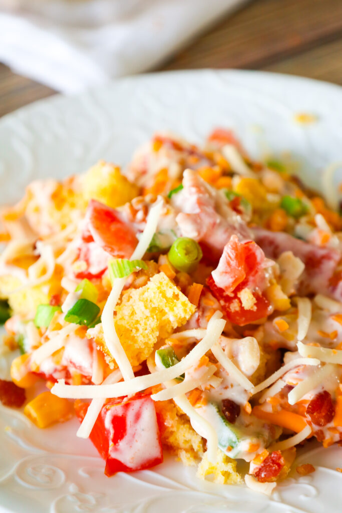 Cornbread Salad - THIS IS NOT DIET FOOD