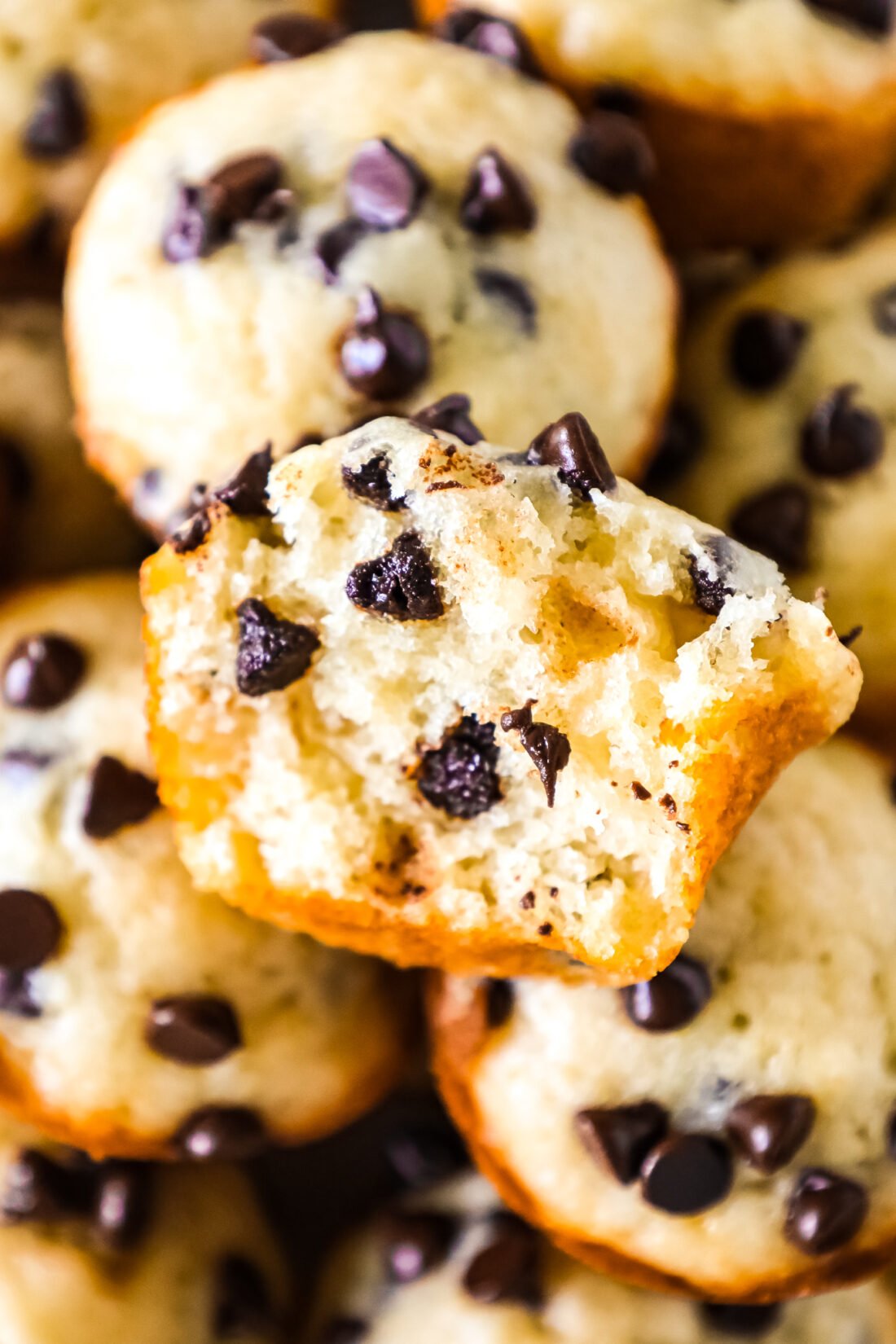 Mini Chocolate Chip Muffins - THIS IS NOT DIET FOOD