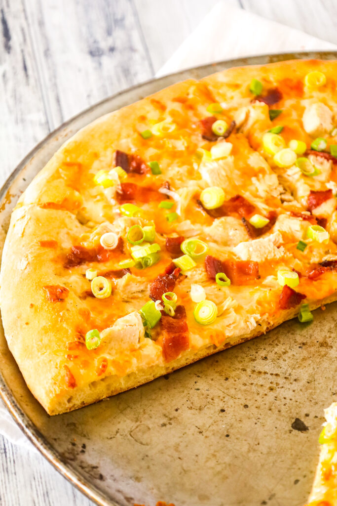Chicken Bacon Ranch Pizza - THIS IS NOT DIET FOOD