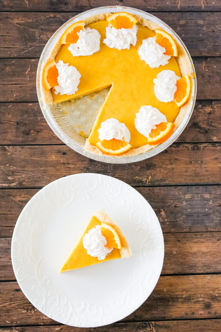 Orange Pie - THIS IS NOT DIET FOOD
