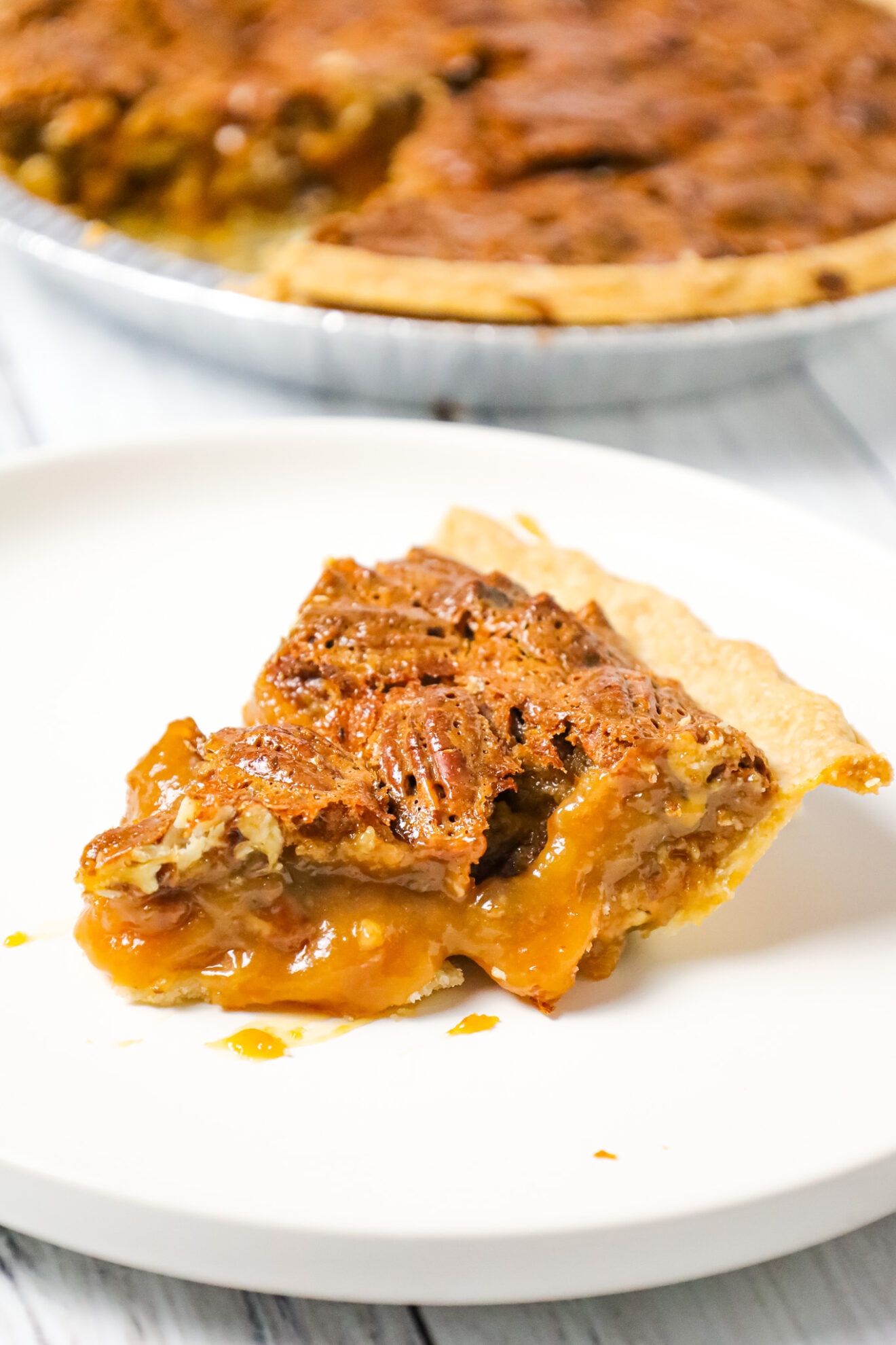 Caramel Pecan Pie - THIS IS NOT DIET FOOD