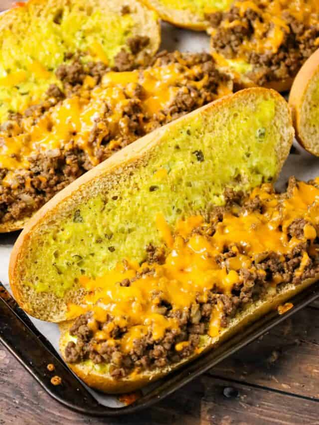 How to Make Cheeseburger Subs - THIS IS NOT DIET FOOD