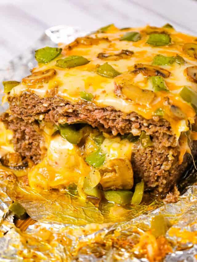 How to Make Philly Cheese Steak Meatloaf - THIS IS NOT DIET FOOD