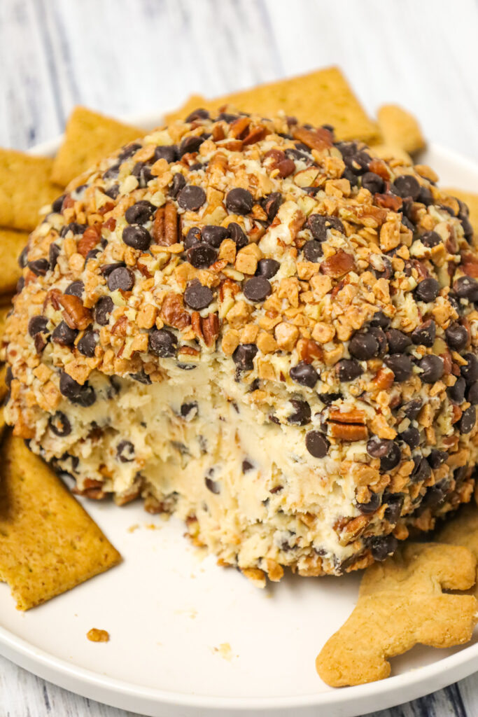 Chocolate Chip Cheese Ball - THIS IS NOT DIET FOOD