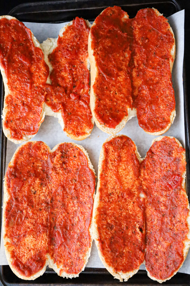 Pizza Subs - THIS IS NOT DIET FOOD