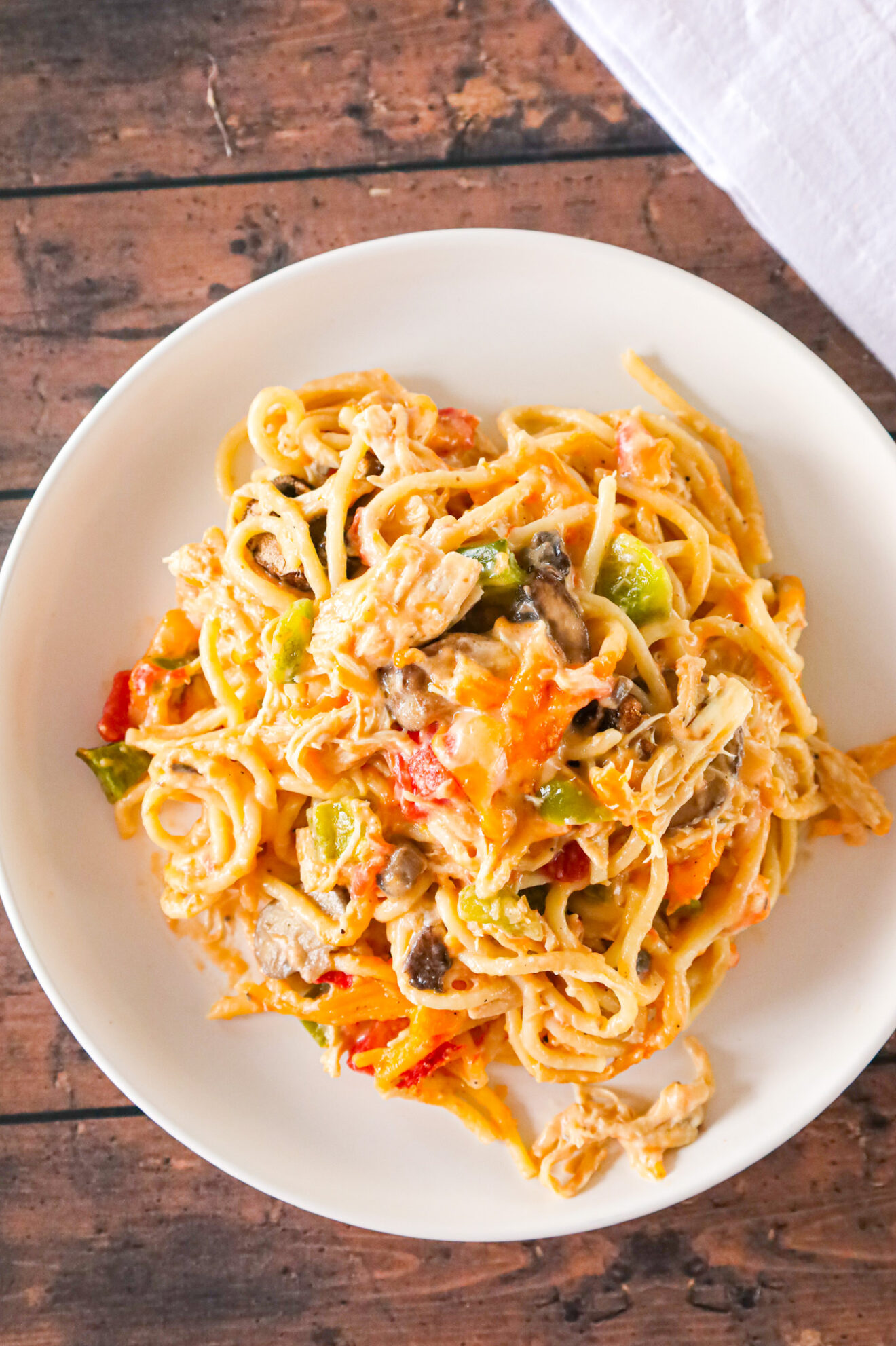 Texas Chicken Spaghetti - THIS IS NOT DIET FOOD