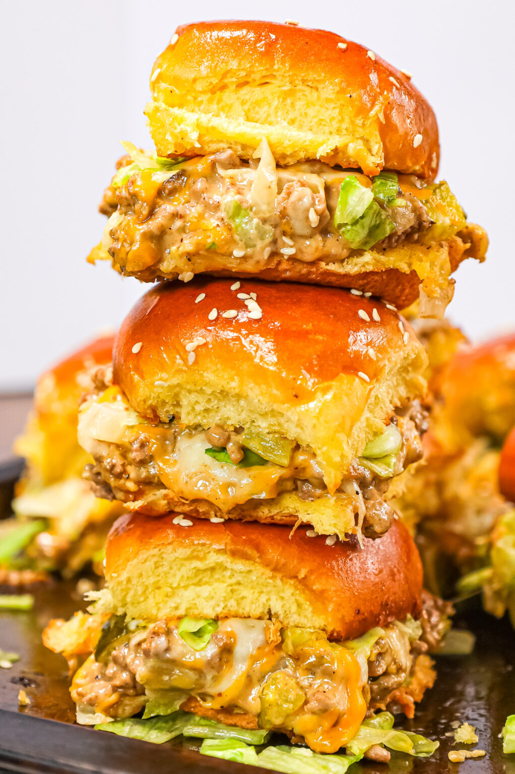 Big Mac Sliders - THIS IS NOT DIET FOOD