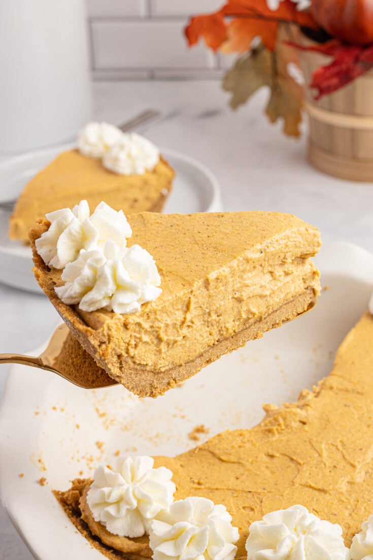 No Bake Pumpkin Pie - THIS IS NOT DIET FOOD