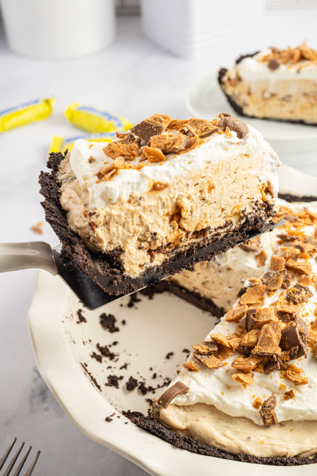 Butterfinger Pie - THIS IS NOT DIET FOOD