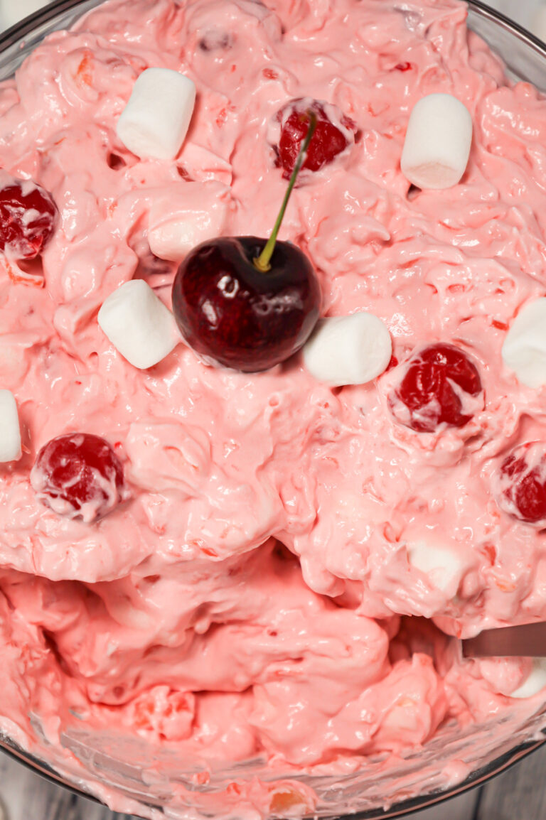 Cherry Fluff - THIS IS NOT DIET FOOD