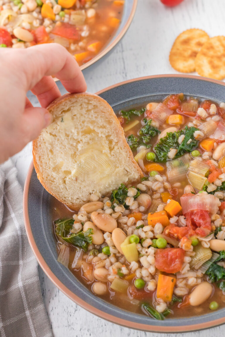 Vegetable Barley Soup - THIS IS NOT DIET FOOD