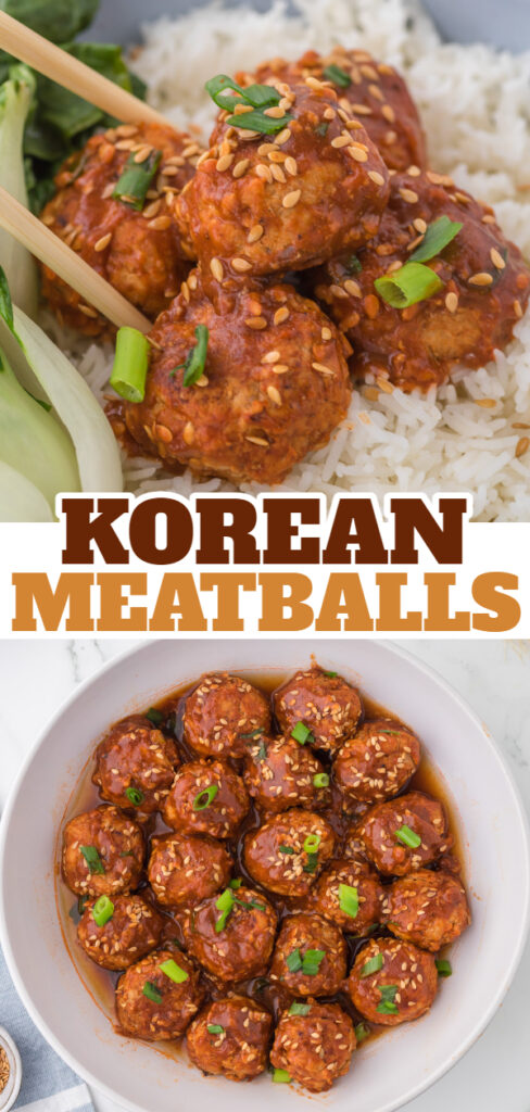 Korean Meatballs - THIS IS NOT DIET FOOD