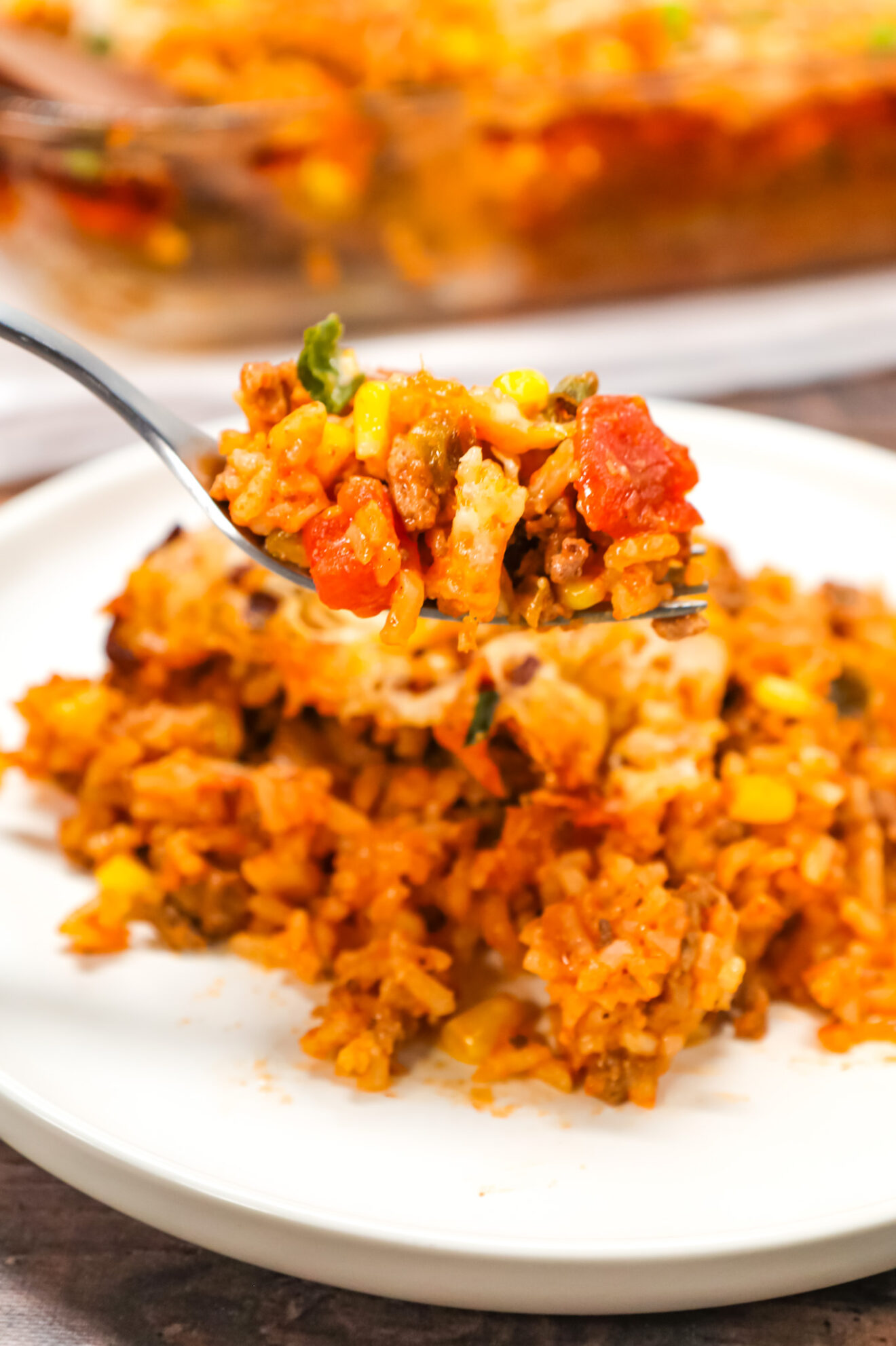 Taco Rice Casserole - THIS IS NOT DIET FOOD