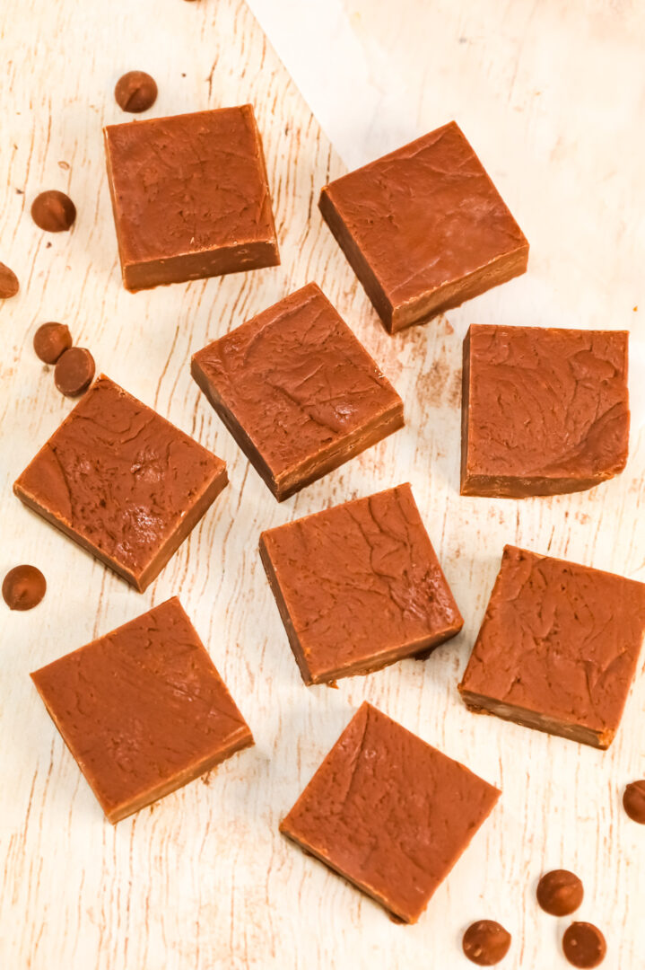 2 Ingredient Fudge - THIS IS NOT DIET FOOD