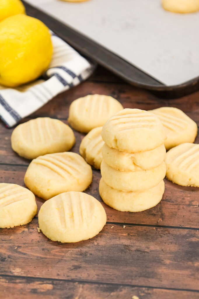 Lemon Shortbread Cookies THIS IS NOT DIET FOOD