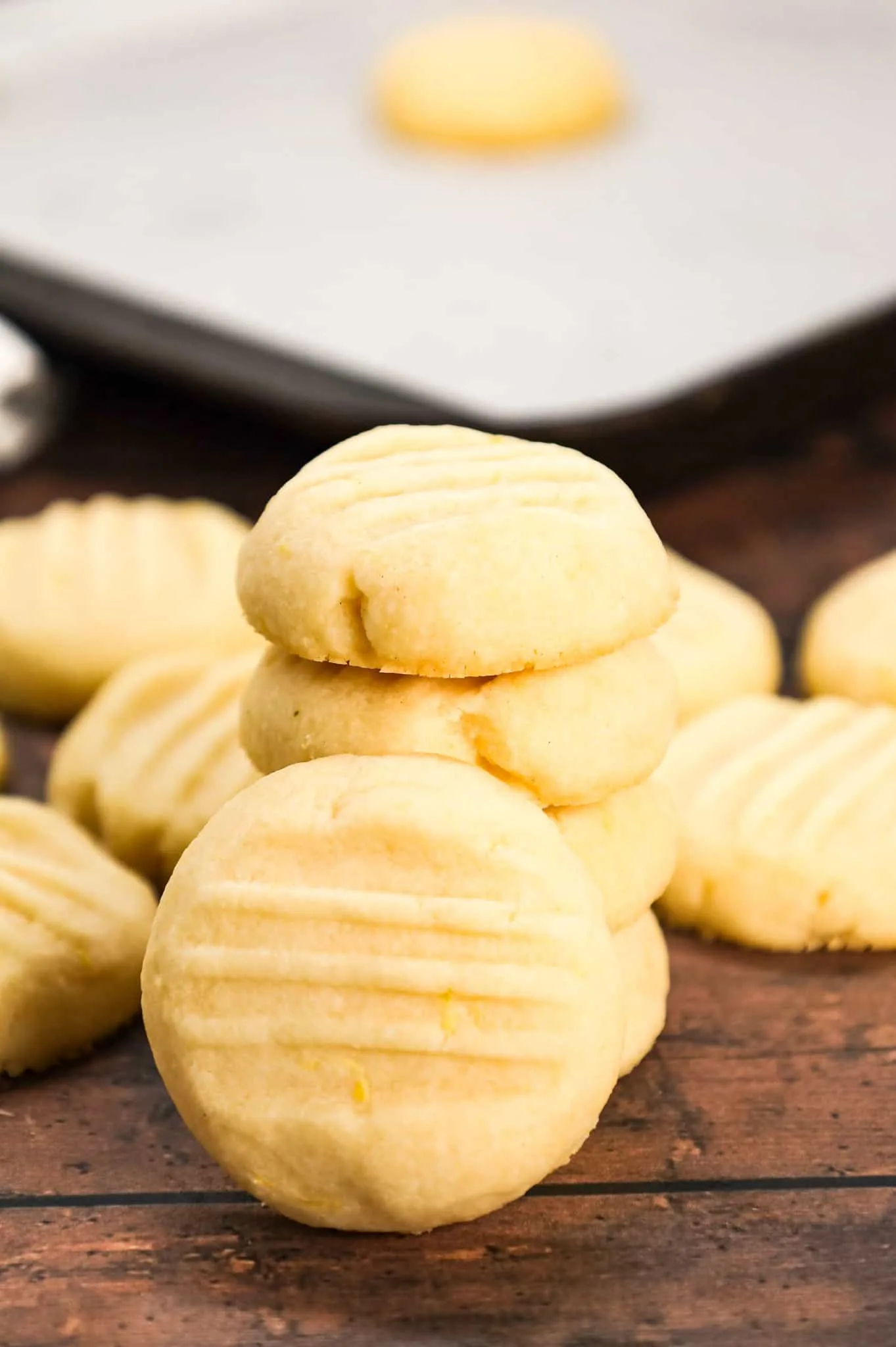 Lemon Shortbread Cookies - THIS IS NOT DIET FOOD