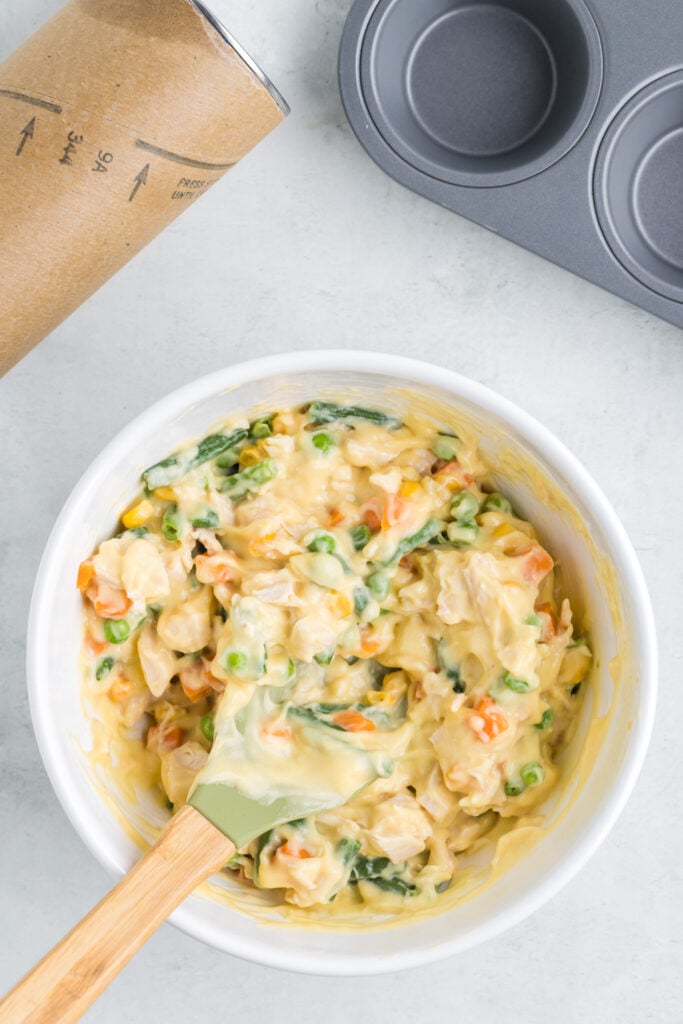 Mini Chicken Pot Pies - THIS IS NOT DIET FOOD