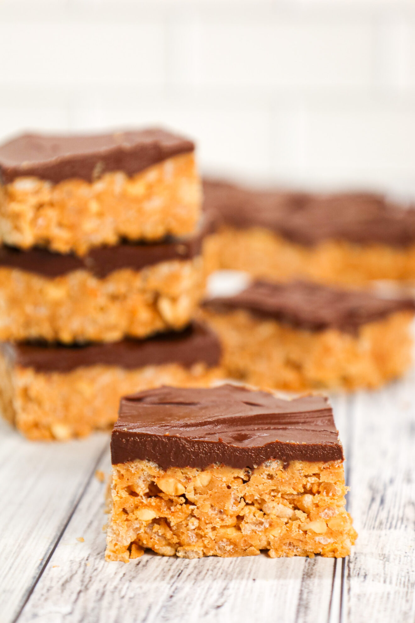 Peanut Butter Crunch Bars - THIS IS NOT DIET FOOD