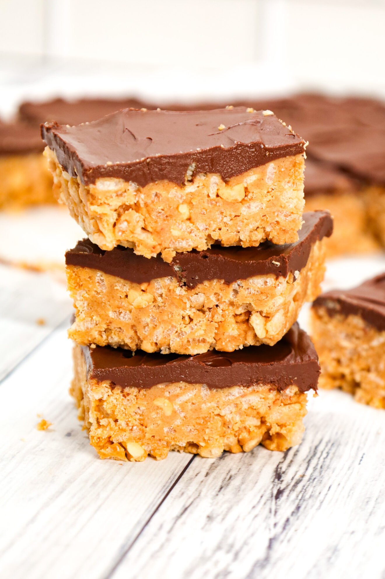 Peanut Butter Crunch Bars - THIS IS NOT DIET FOOD