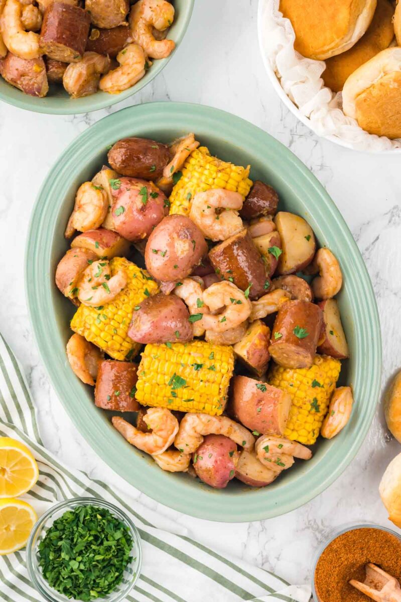 Crock Pot Shrimp Boil - THIS IS NOT DIET FOOD