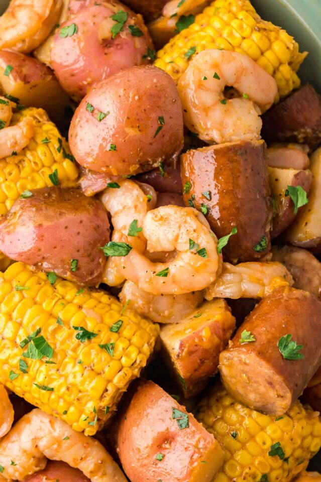 Crock Pot Shrimp Boil - THIS IS NOT DIET FOOD