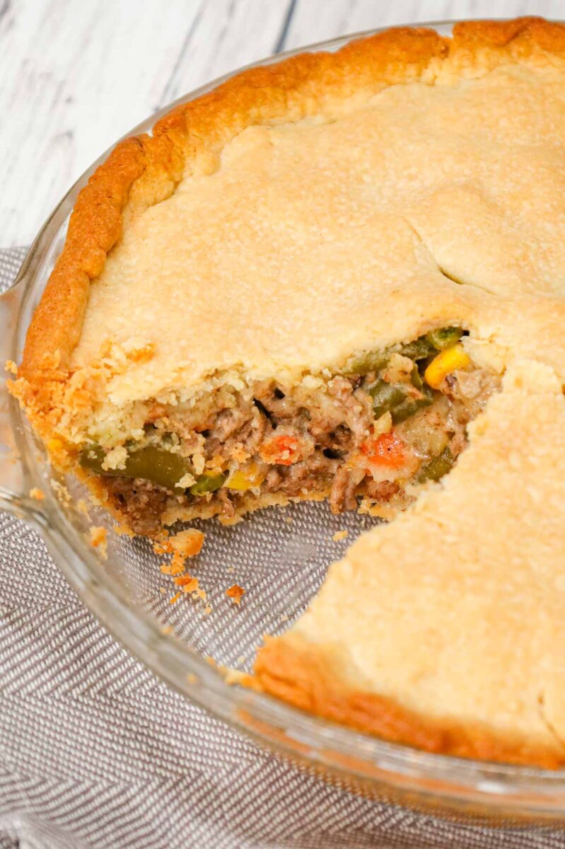 Ground Beef Pot Pie - THIS IS NOT DIET FOOD